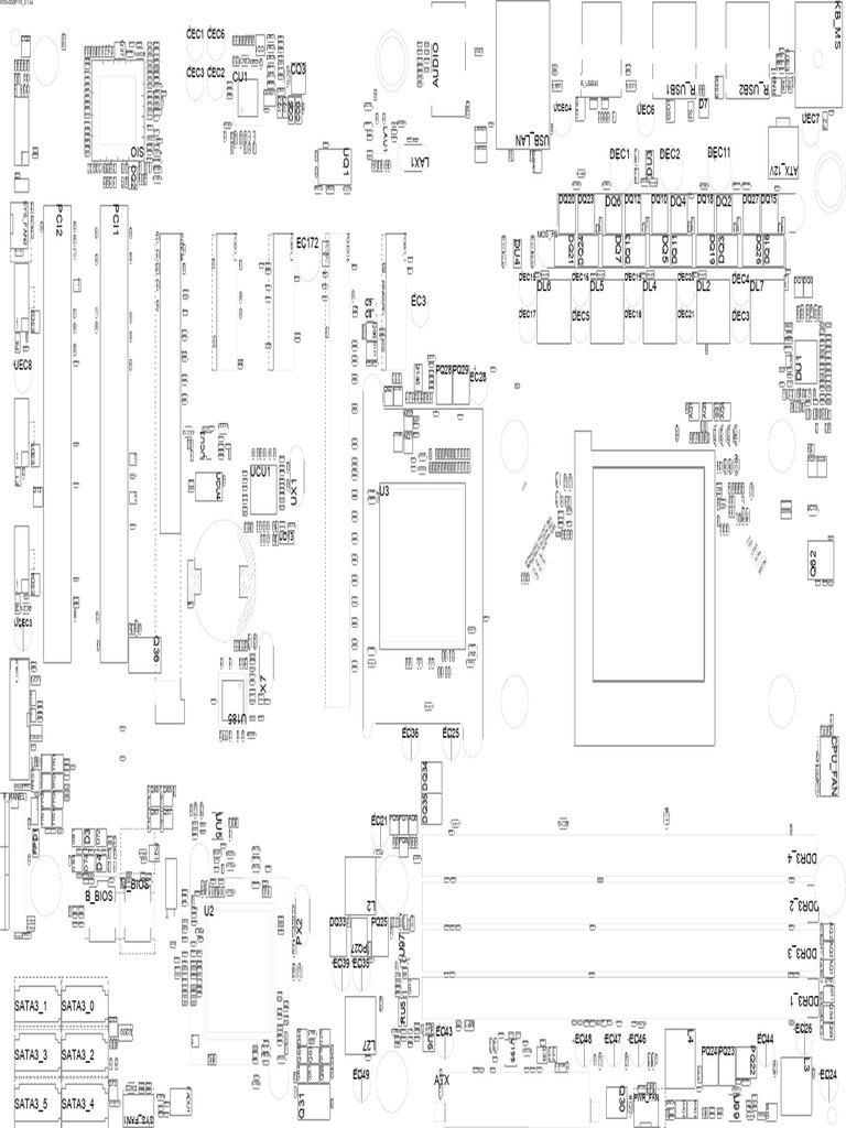 Gigabyte GA-970A-DS3P FX Rev2.1 Boardview PDF | PDF