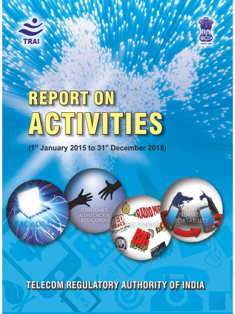 Activity Report 2015 | PDF | Customer Premises Equipment | Telecommunications