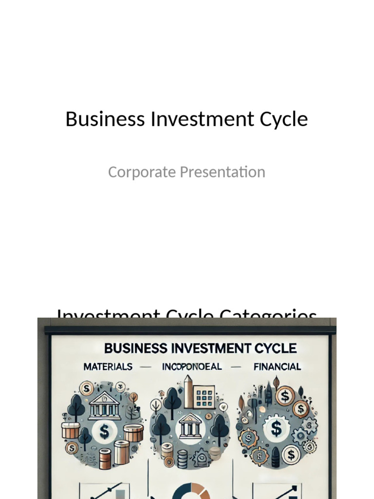 Understanding the Business Investment Cycle | PDF