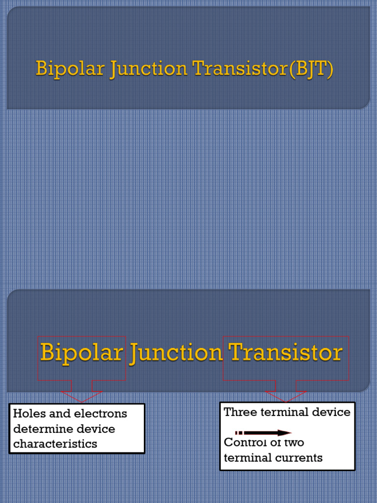 14 C BJT | PDF | Bipolar Junction Transistor | Electronic Engineering