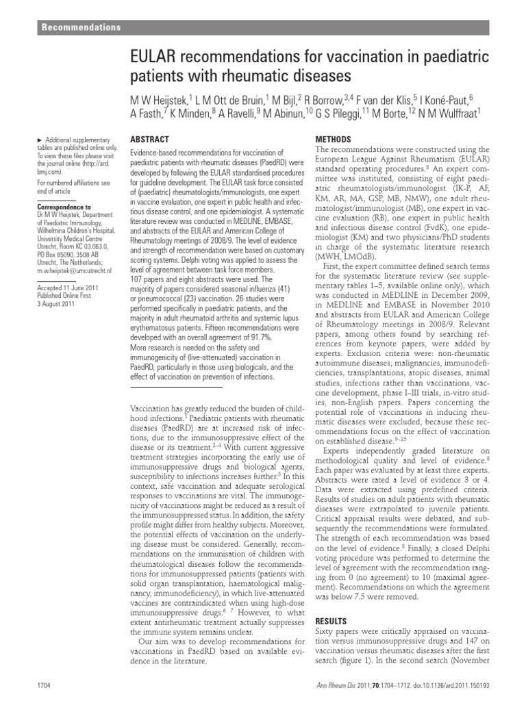 2011 Nhi | PDF | Vaccines | Vaccination