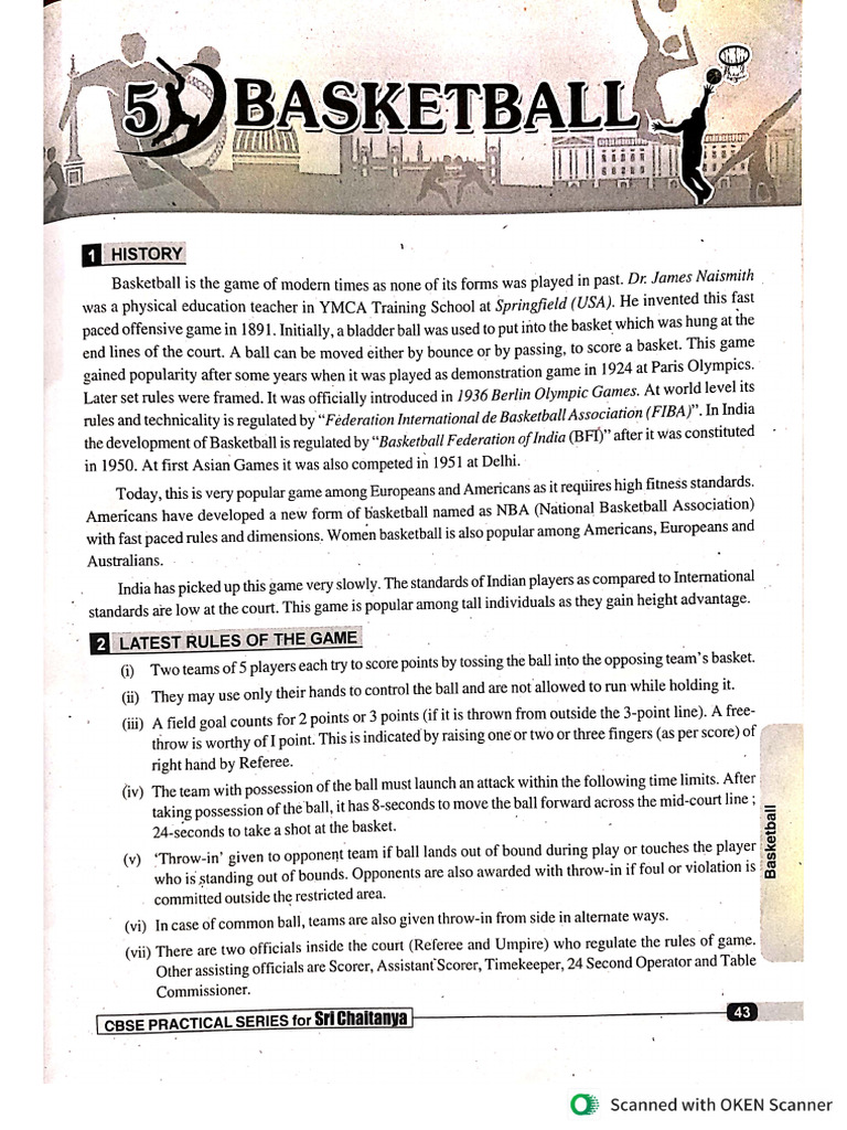 Basketball | PDF