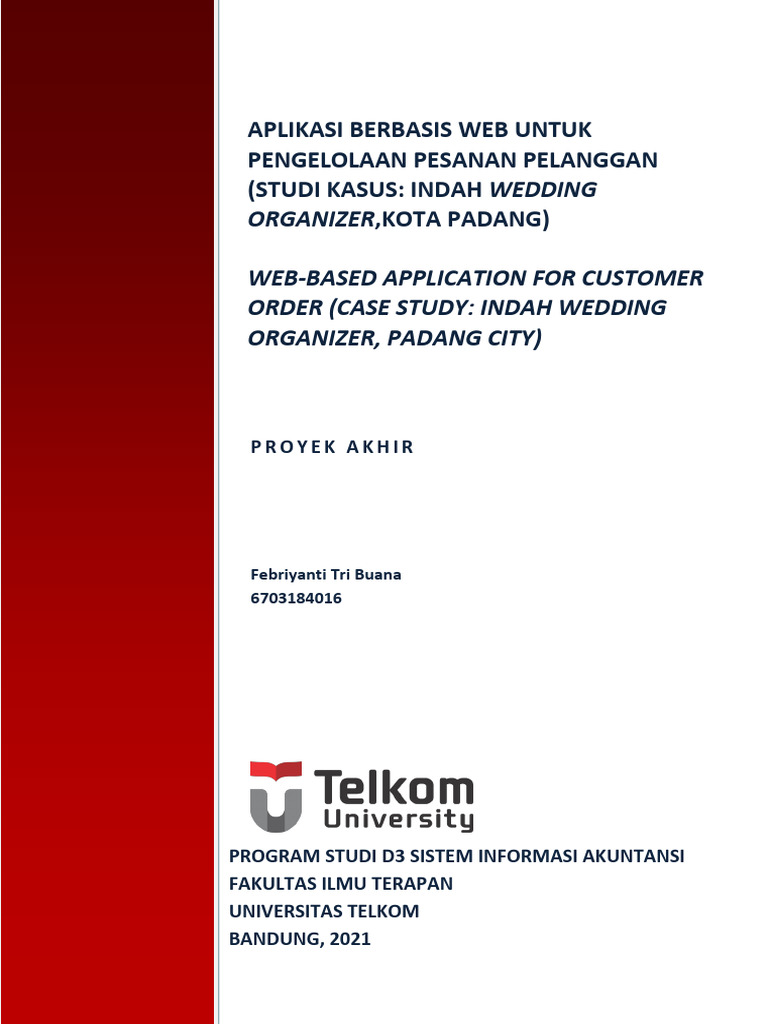 Buku PA - Febriyani Tri Buana Yunus - 6703184016 | PDF