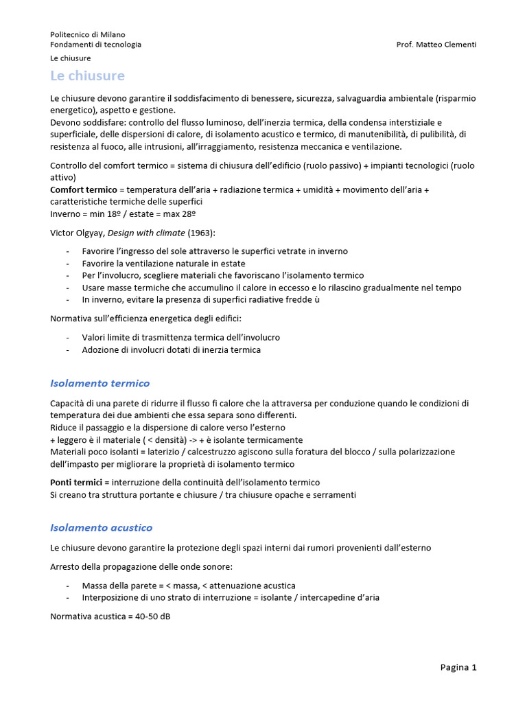 Capitolo 4 - Le Chiusure | PDF