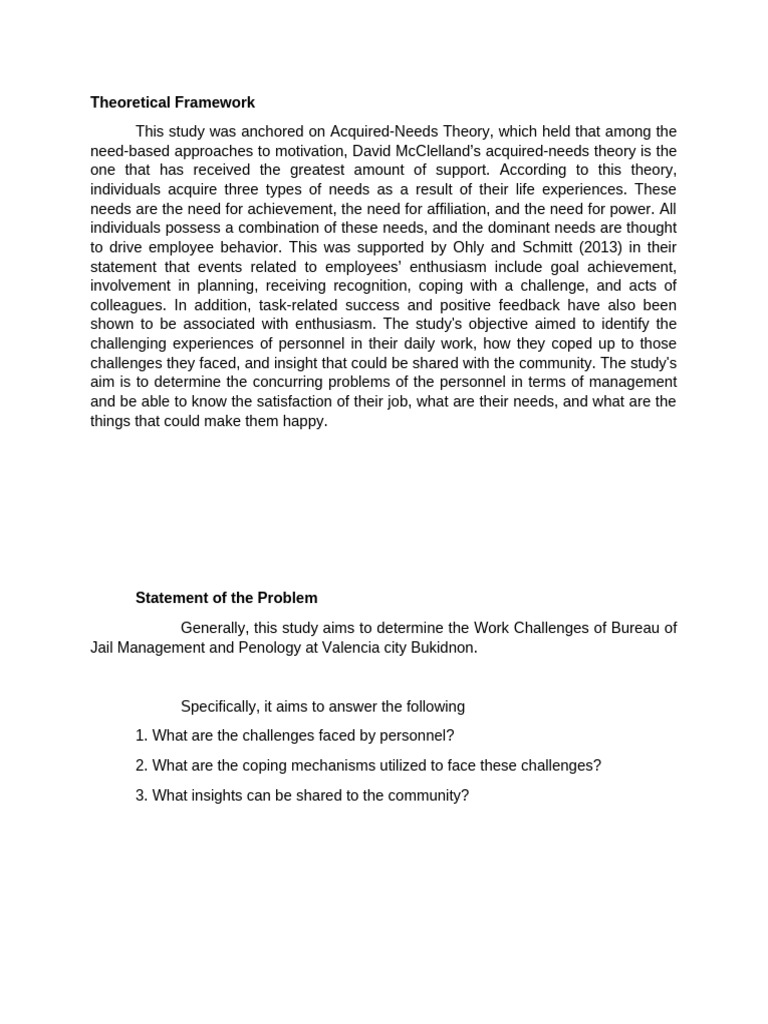 Theoretical Framework | PDF