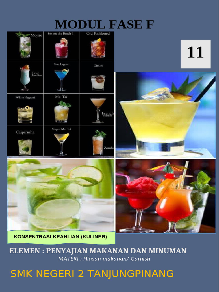 MODUL 11 FASE F (ELEMEN 4) Garnish | PDF