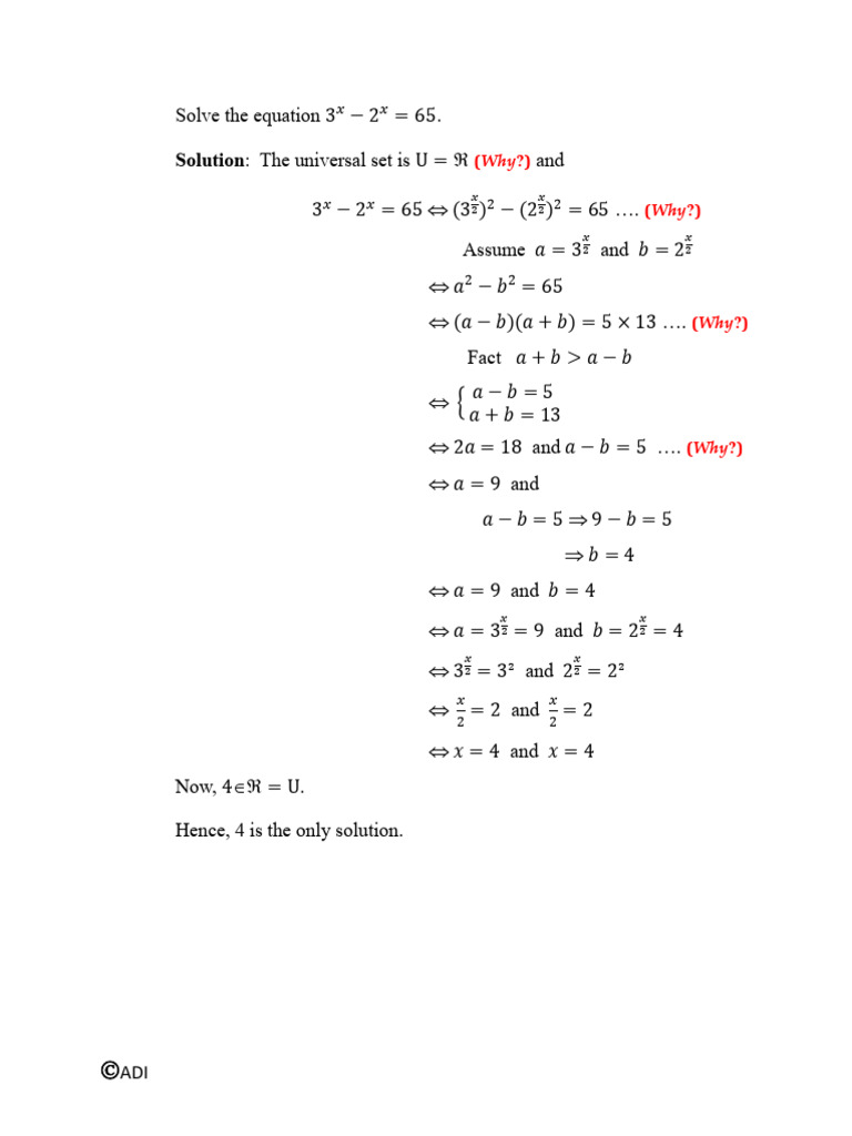 Tough Equation | PDF