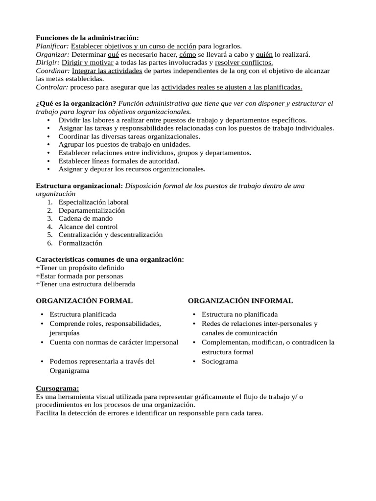 Admin Resumen | PDF | Planificación | Business