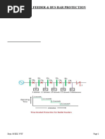Translay Scheme For Feeder Protection | PDF | Transformer | Relay