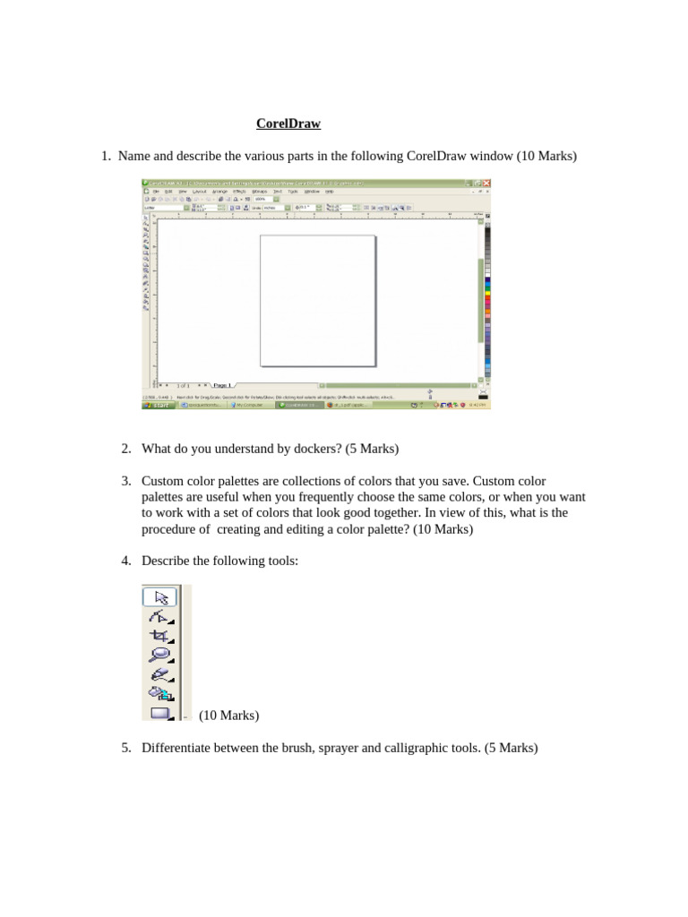 CorelDraw NOTES | PDF