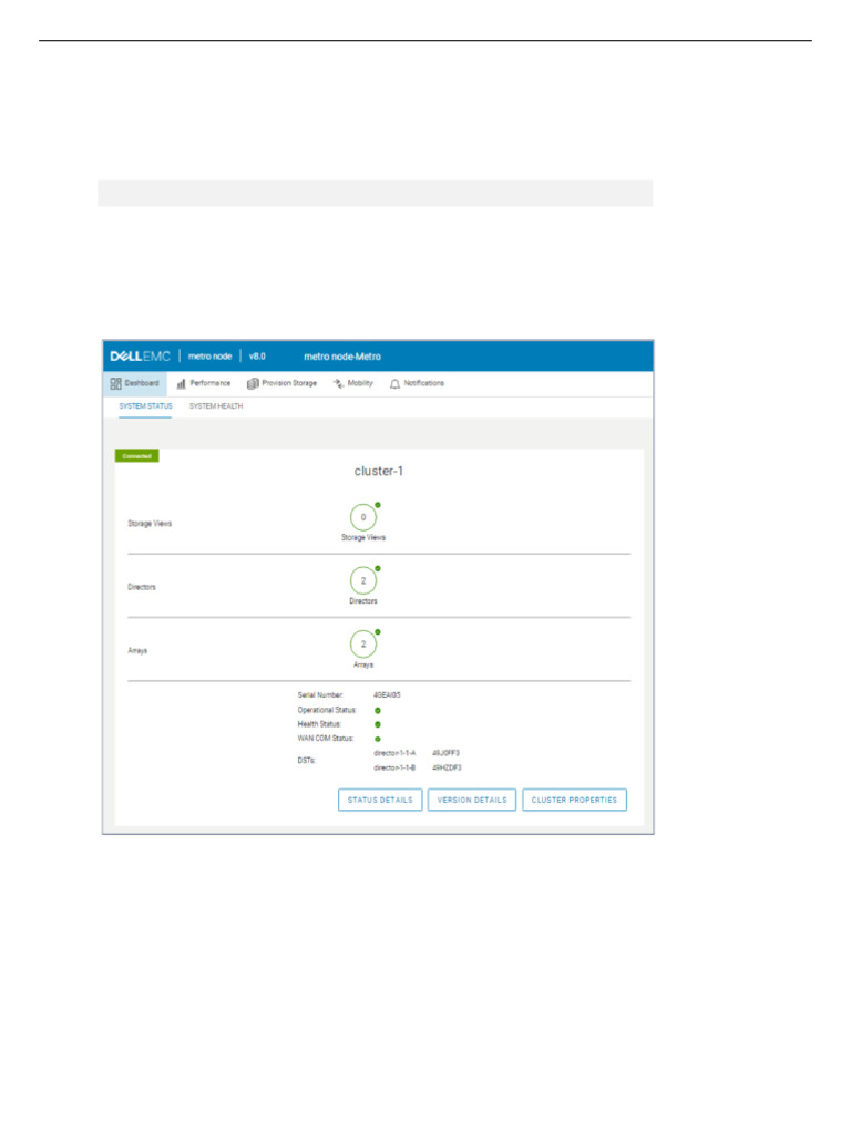 Media Asset Library LOB Course Structure Storage Systems Metro Node ...