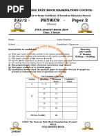 Physics Pp2 Final Gauge Prediction 2025 | PDF | Electromagnetic Induction | Radioactive Decay