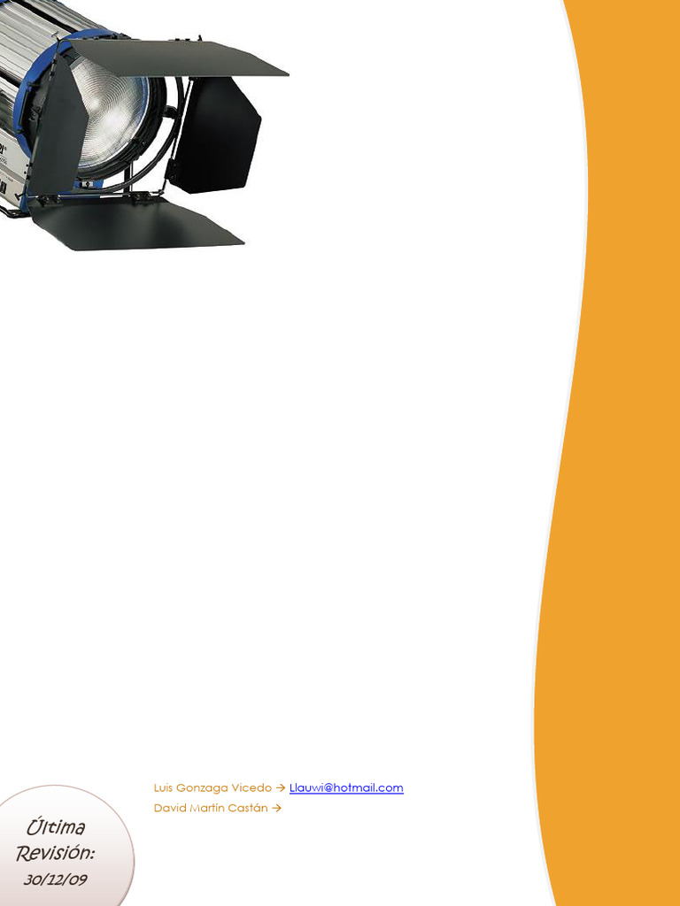 Aprendamos A Iluminar | PDF | Cámara | Exposición (fotografía)