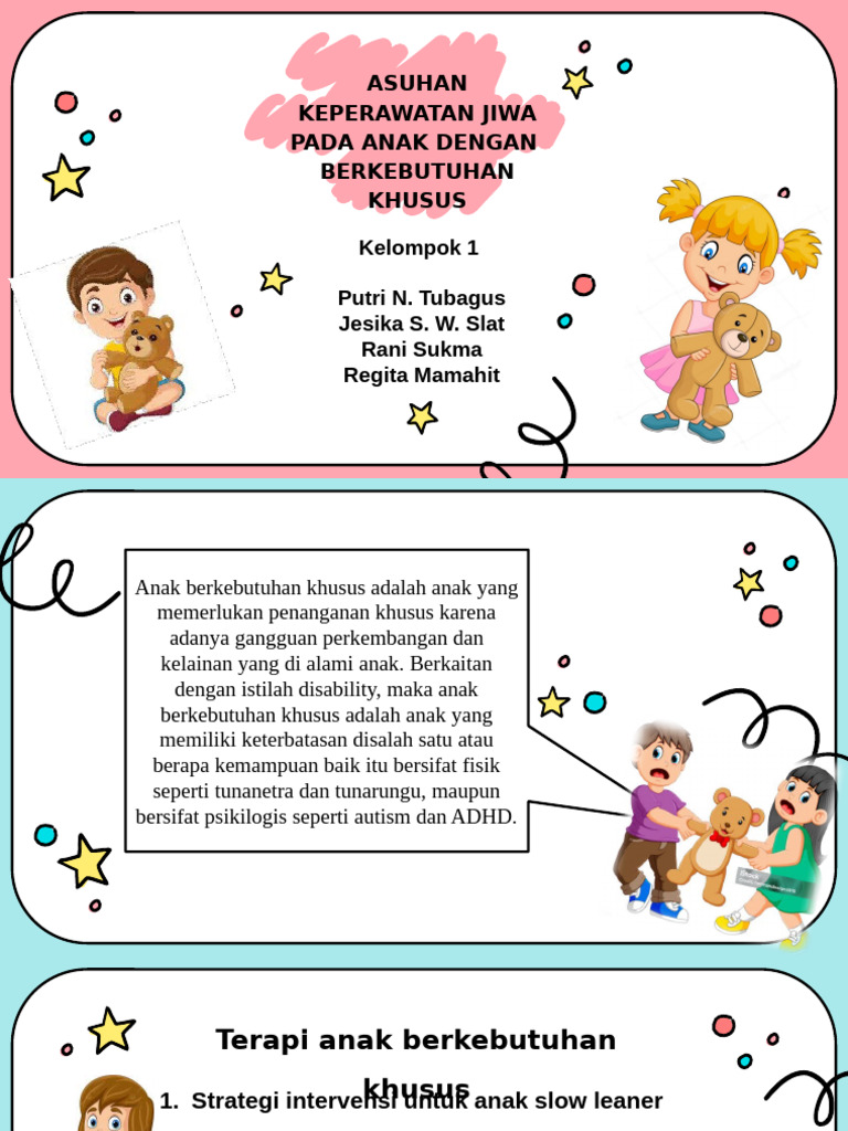 Askep Jiwa Anak Kebutuhan Khusus | PDF