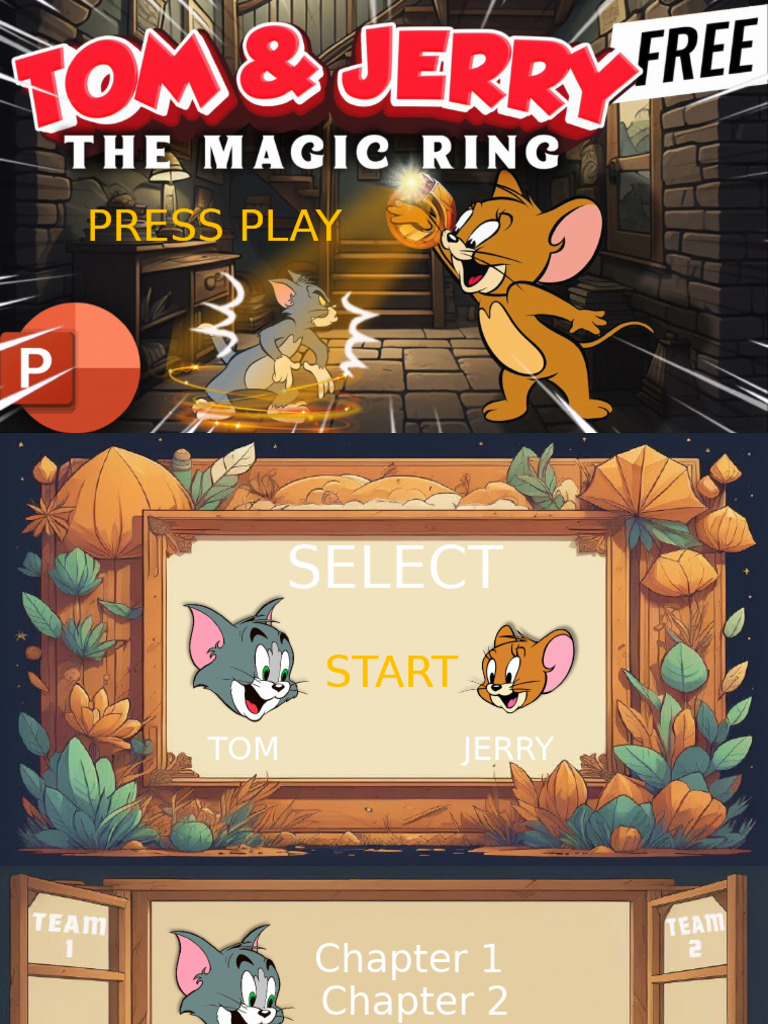 Tom and Jerry Interactive Presentation | PDF