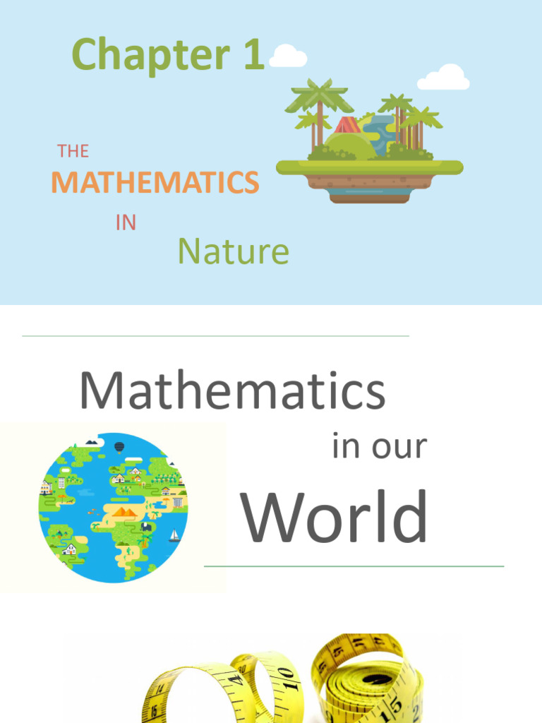Chapter 1 Mathematics in Nature and in The World | PDF | Pattern | Symmetry