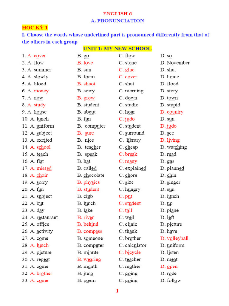 1 Ngu Am Unit 16doc - 1600 - PDF - Gdrive.vip | PDF