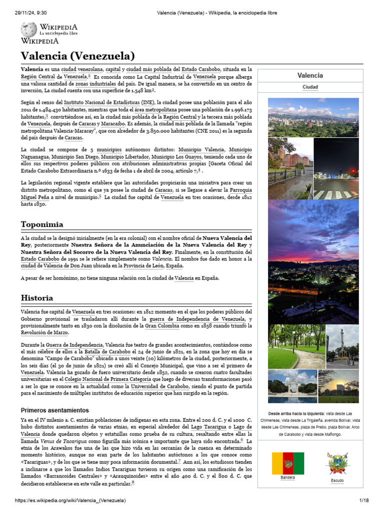 Valencia (Venezuela) | PDF