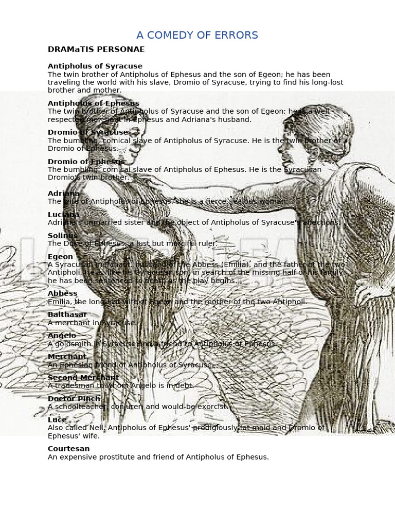 ACOE Characters | PDF