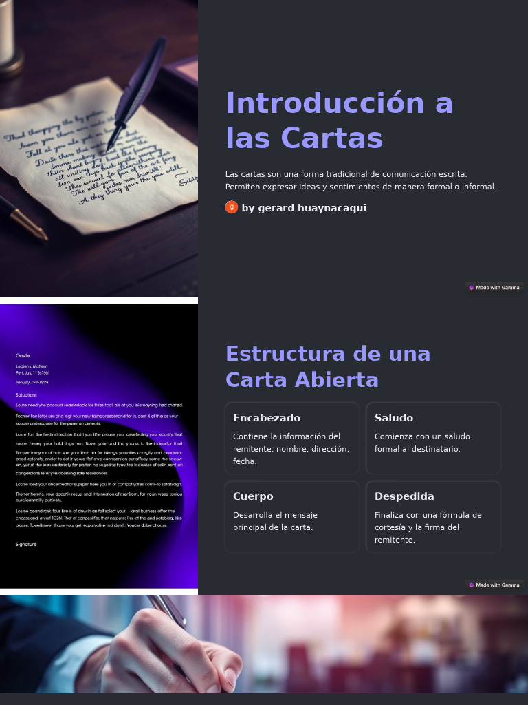 Introduccion A Las Cartas | PDF