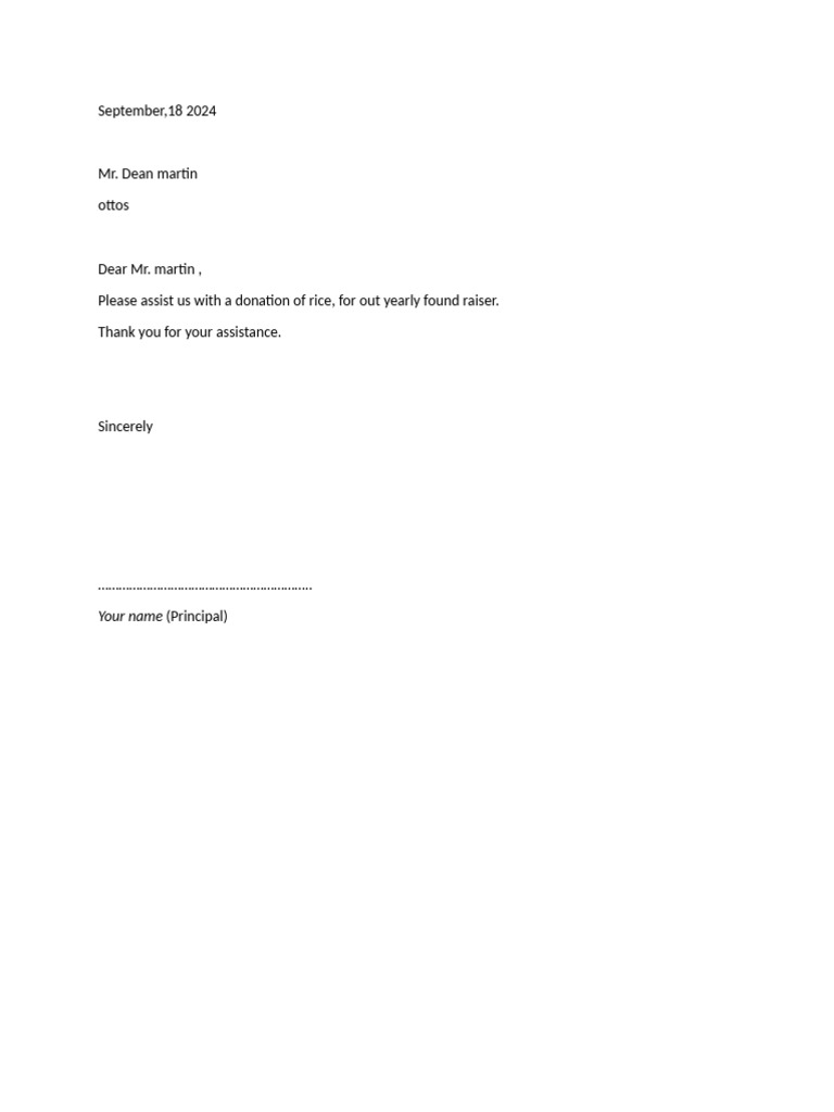 Merged Letter | PDF