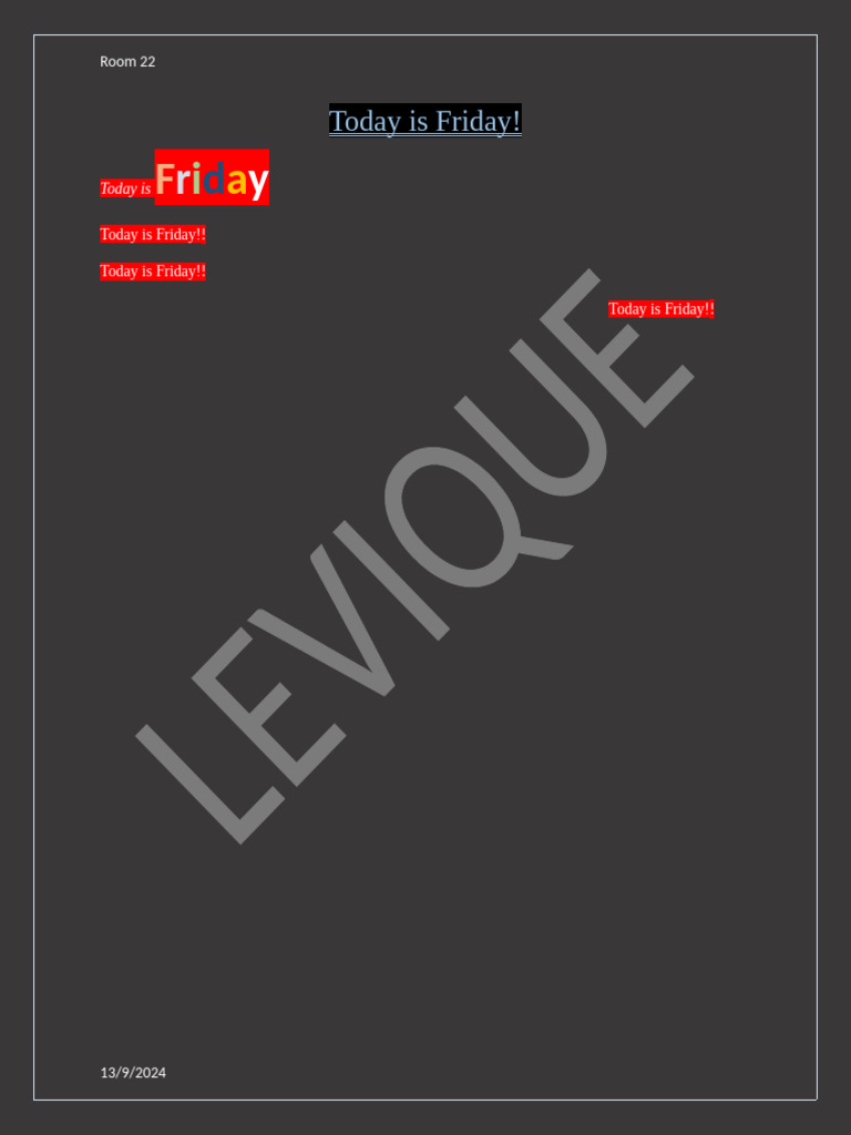 Levique Foster | PDF