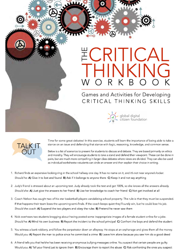 Critical Thinking | PDF