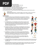 Adjectifs pour décrire les personnes | PDF