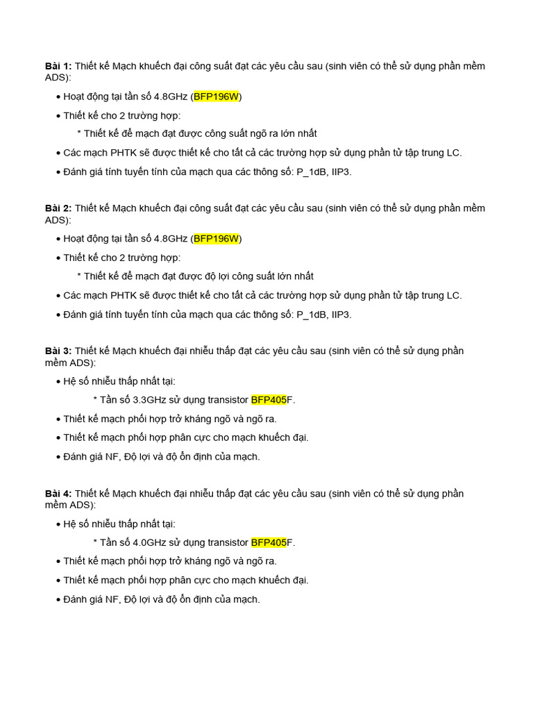 Bai Tap Lon - 2024 | PDF