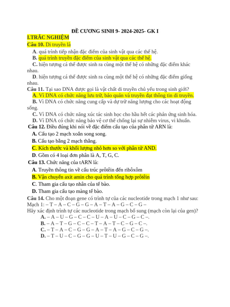 ĐC 9 Gki 2425 | PDF