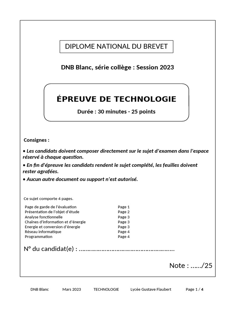 DNB Blanc Overboard Correction | PDF | Protocoles Internet | Télécommande