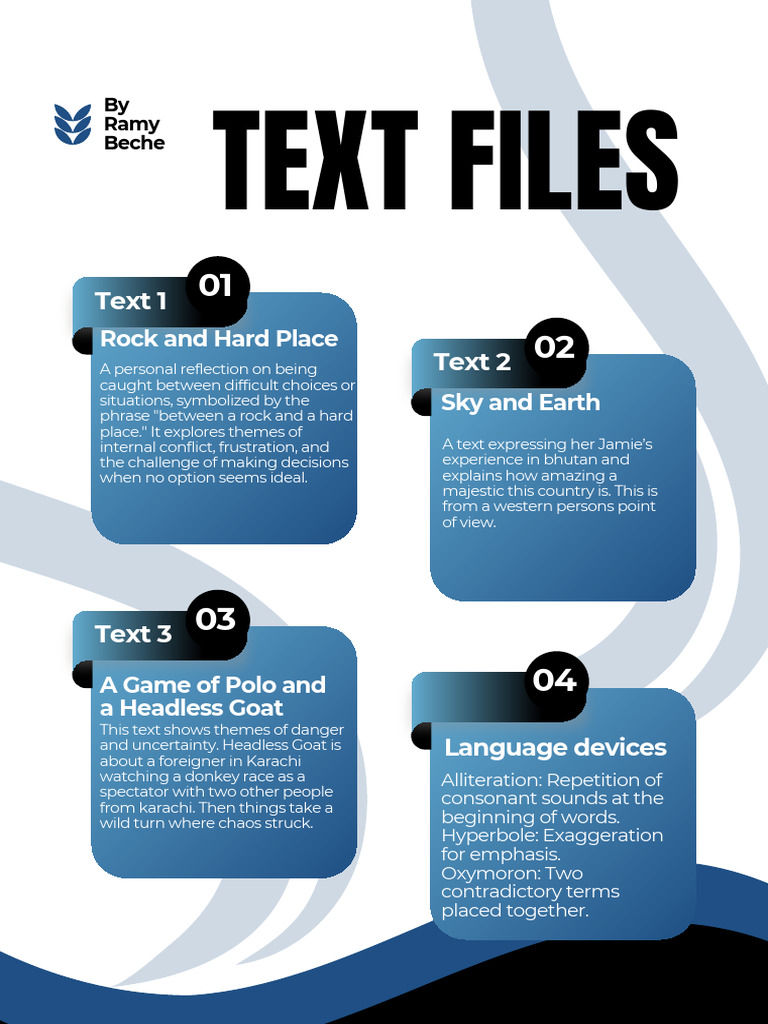 Text Files | PDF