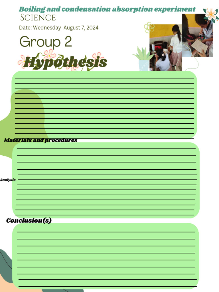 Boiling and Condensation Absorption Experiment | PDF