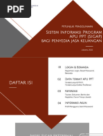 User Manual SIGAP Eksternal Tahun 2024 - Modul DTTOT | PDF