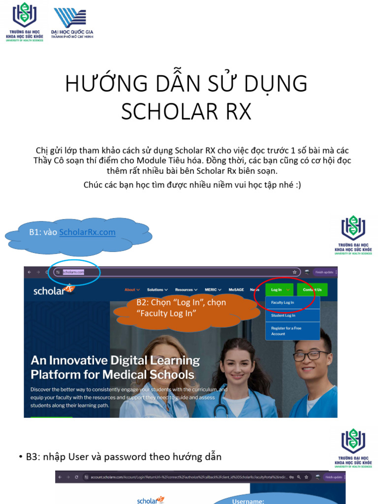 Huong Dan Y2 Su Dung Scholar RX | PDF