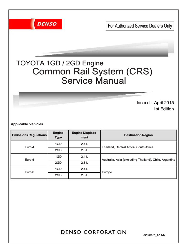 Toyota GD | PDF