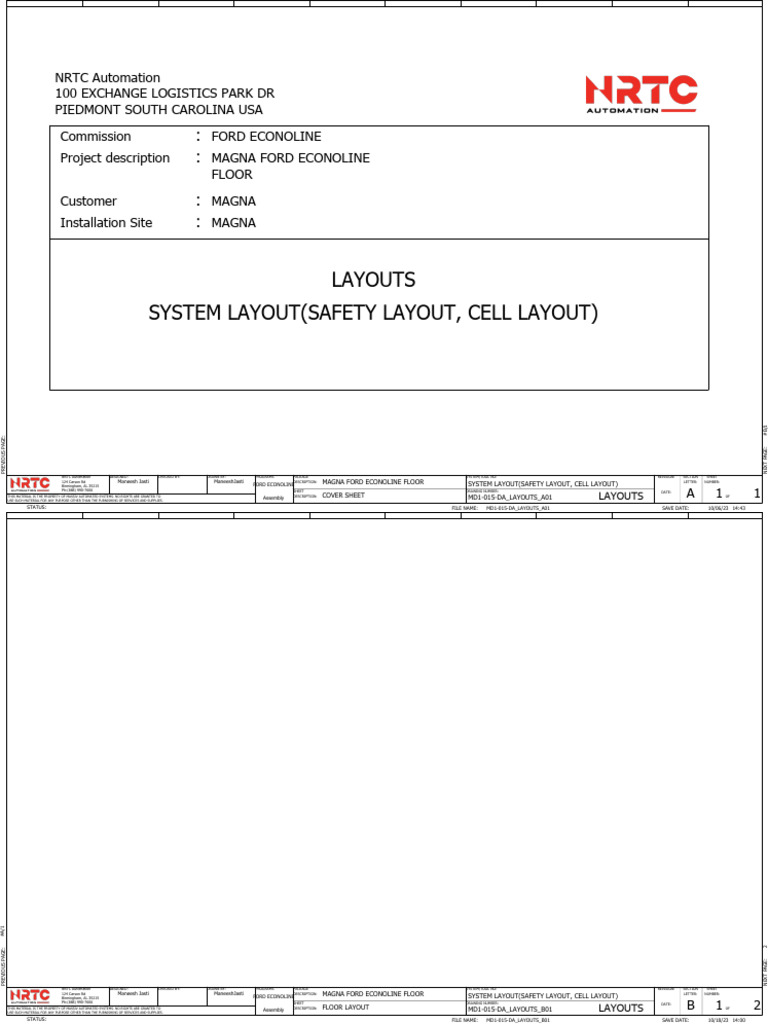 Magna Ford Floor 20231024 | PDF | Welding | Construction