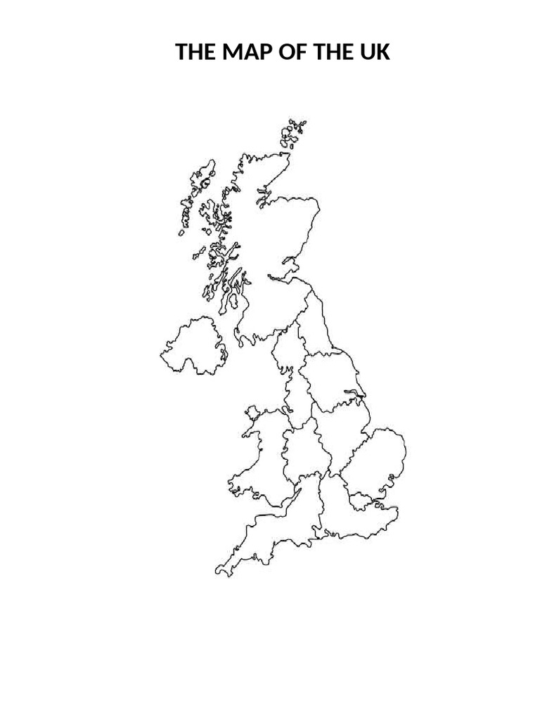 The Map of The Uk | PDF