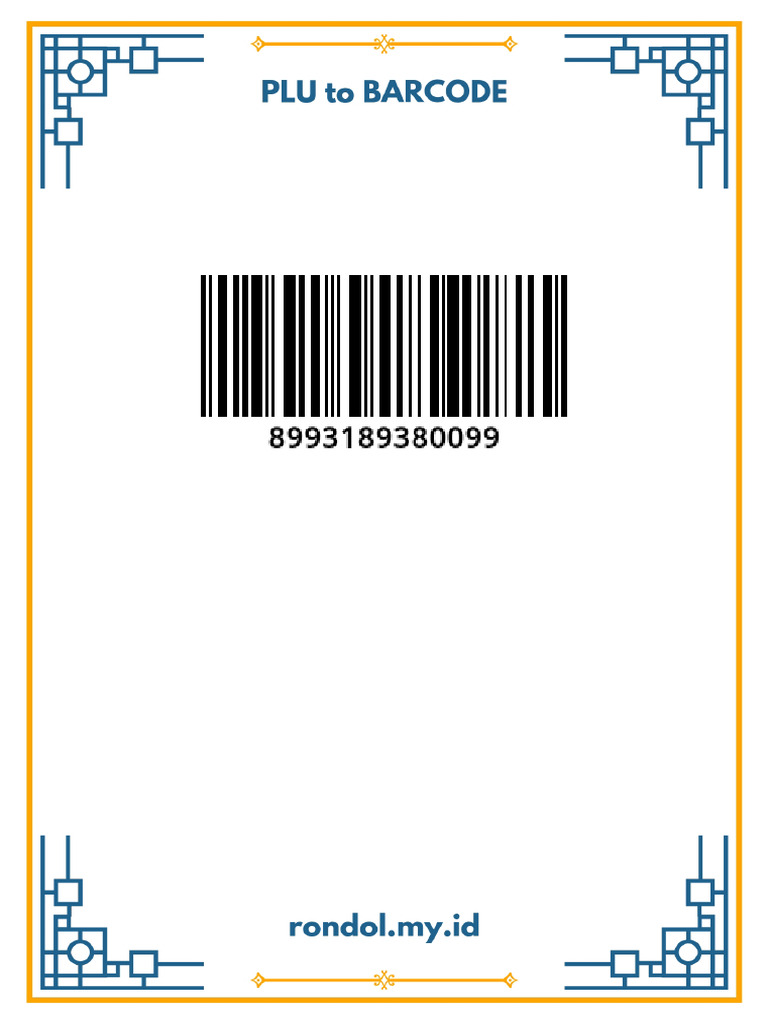 Barcodes Pdf