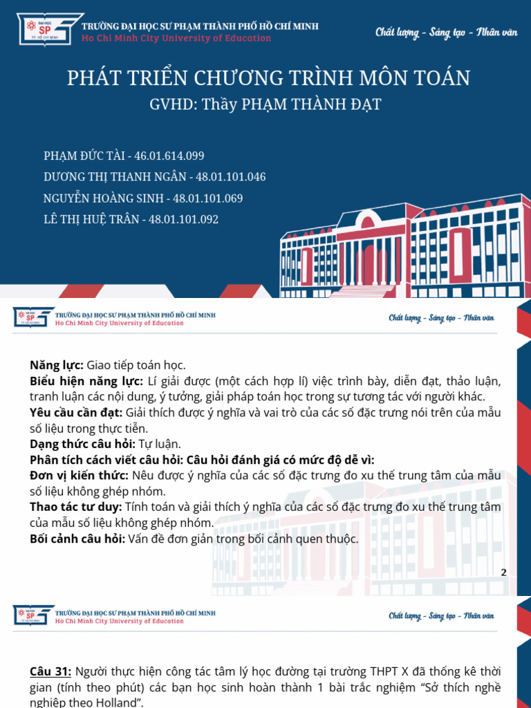 Thiet Ke Cau Hoi - TK10 - NLGTTH | PDF