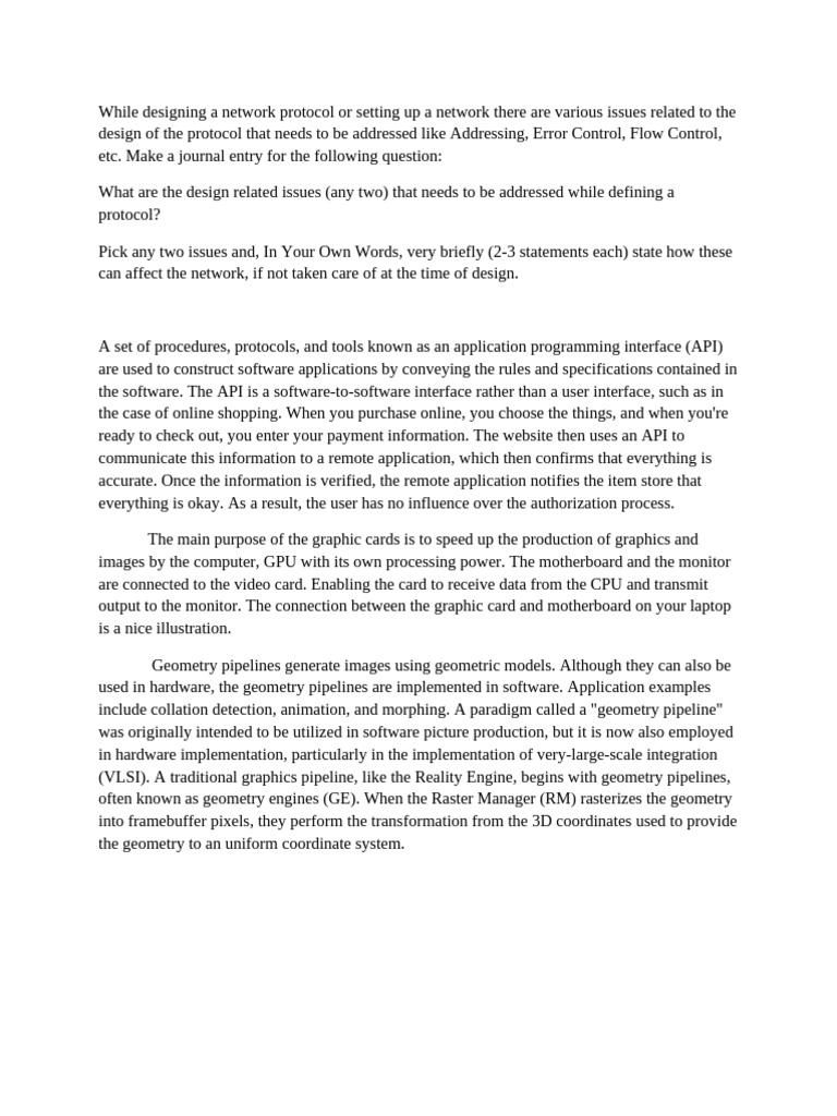 CS 4406 Discussion Assignment Unit 1 | PDF