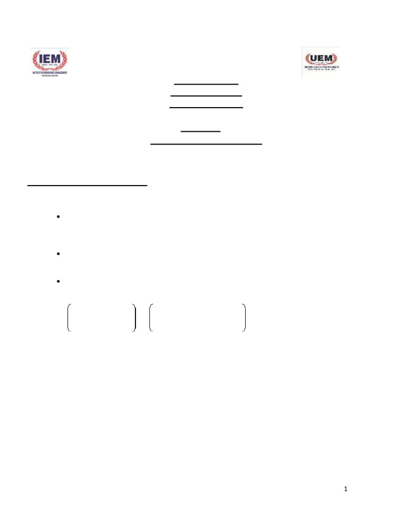 Study Material SDP II (SDP281) | PDF | Mathematics