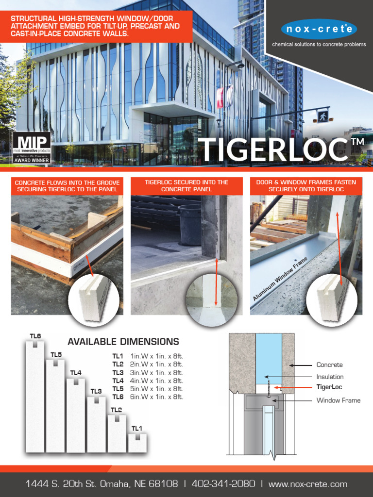 Tigerloc Flyer | PDF | Concrete | Building Insulation