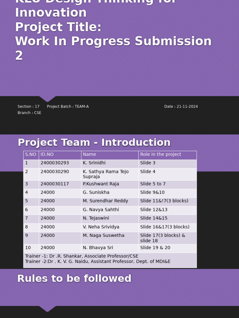 DTI-WIP-2 2023-24 Even Sem | PDF | Prototype | Design