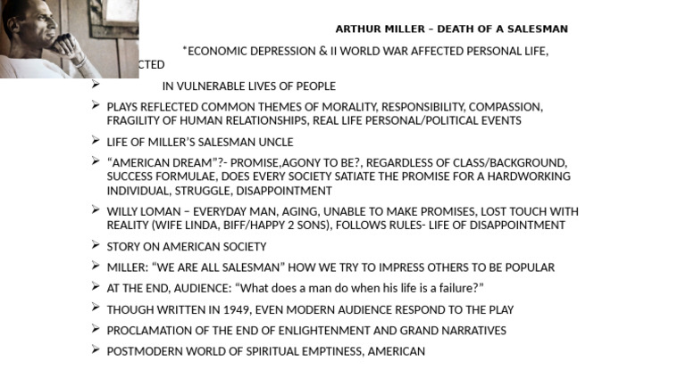 Arthur Miller - Death of A Salesman | PDF