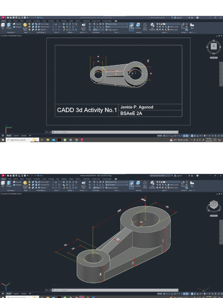 AutoCad 3d | PDF