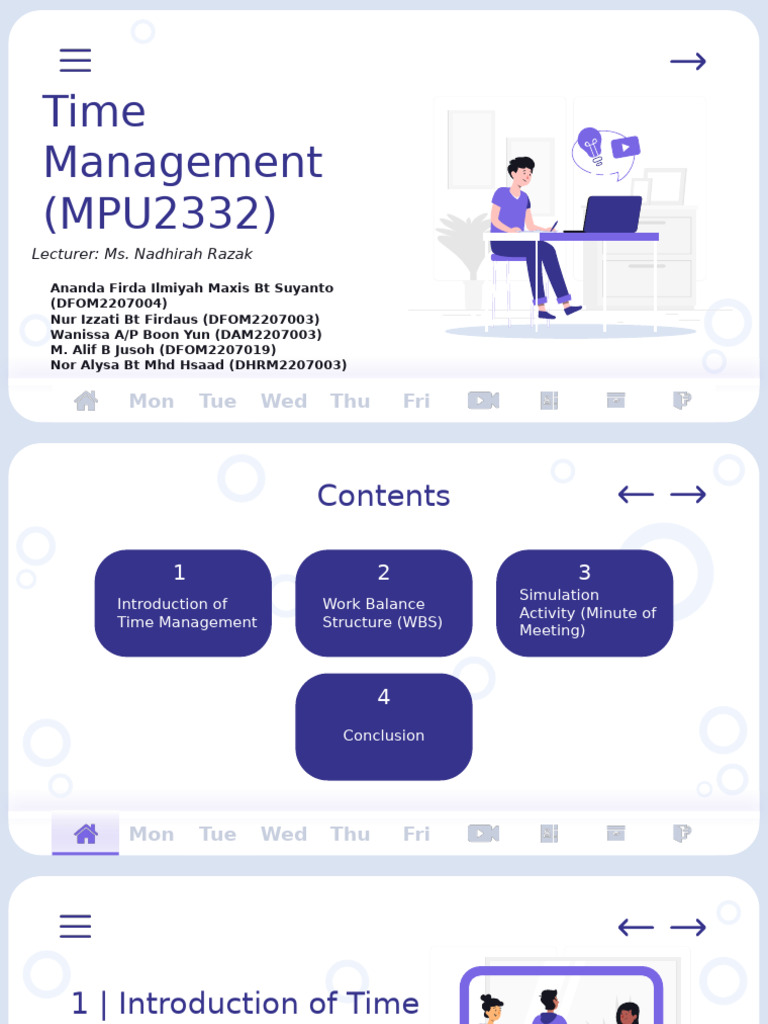 Time Management Presentation Slides | PDF | Planets | Jupiter