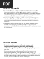 Función Informativa - Con Ejemplos | PDF | Comunicación humana ...