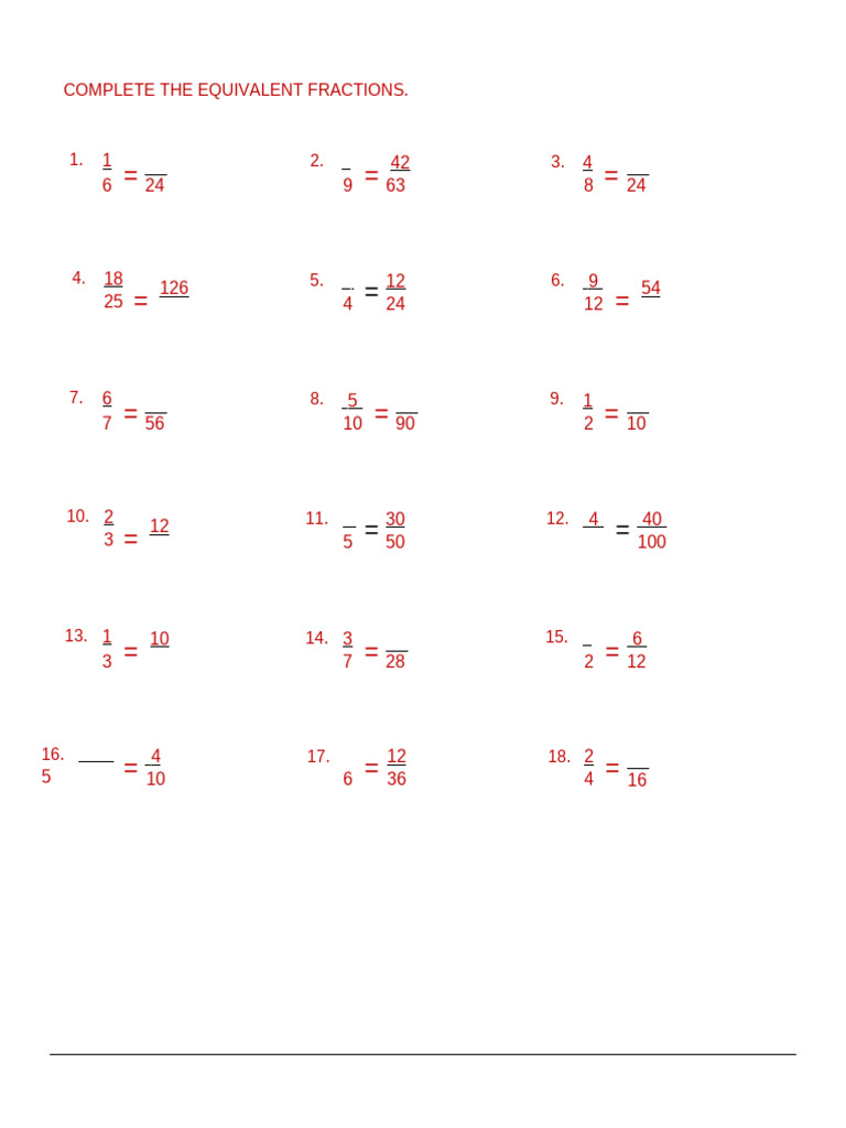 grade-4-equivalent-fractions-a | PDF