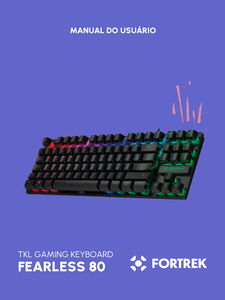 Manual - Fearless 80 Keyboard - CURVES | PDF